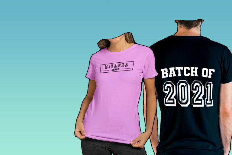 Buy Personalised College T-Shirts | Design Your Own College T-shirt